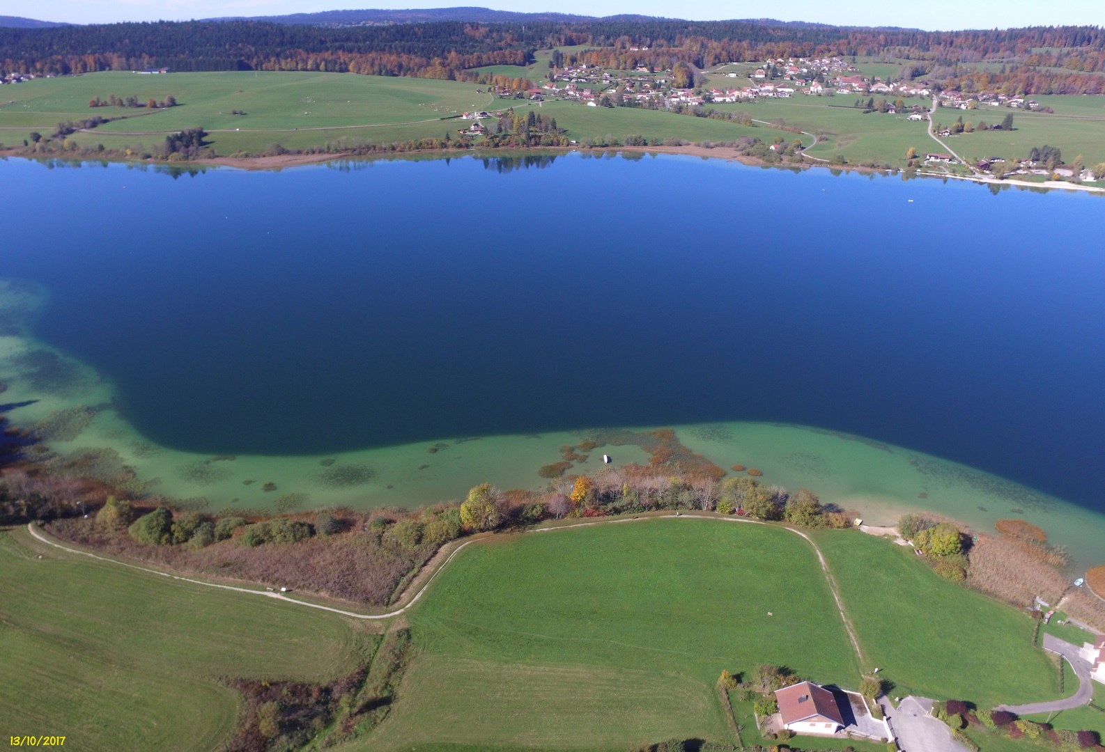 Photos du lac Saint point - Aviron Pontissalien